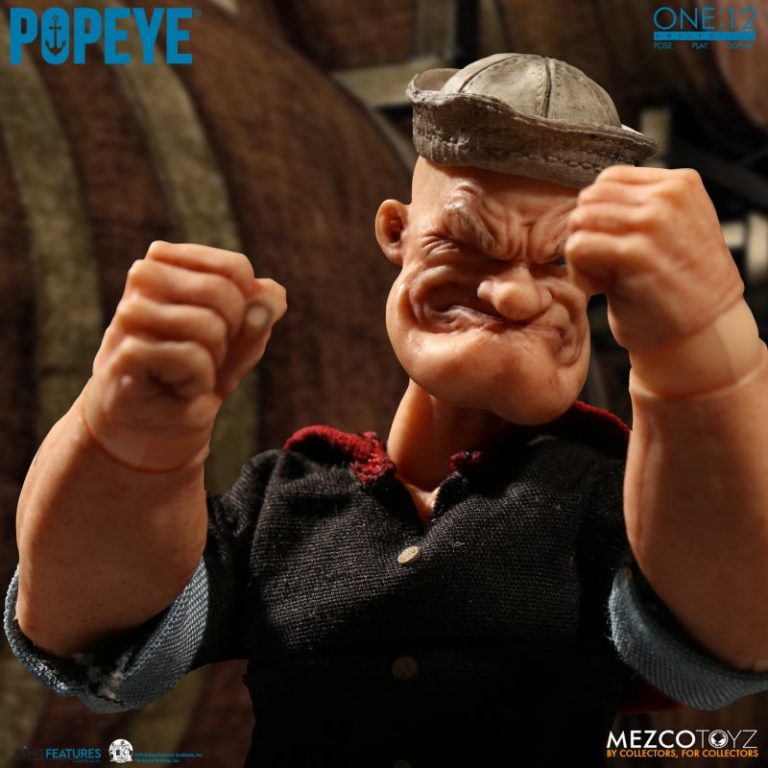 Mezco Announces Pre-Orders For Their One:12 Collective Popeye Figure ...