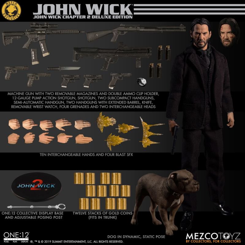 John Wick AKA The Baba Yaga Makes His One:12 Collective Debut – RAGE Works