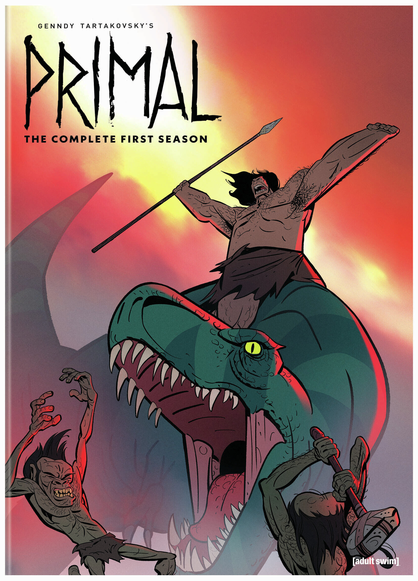 Adult Swim's Primal Arrives On Blu-ray & DVD On June 1st | RAGE Works