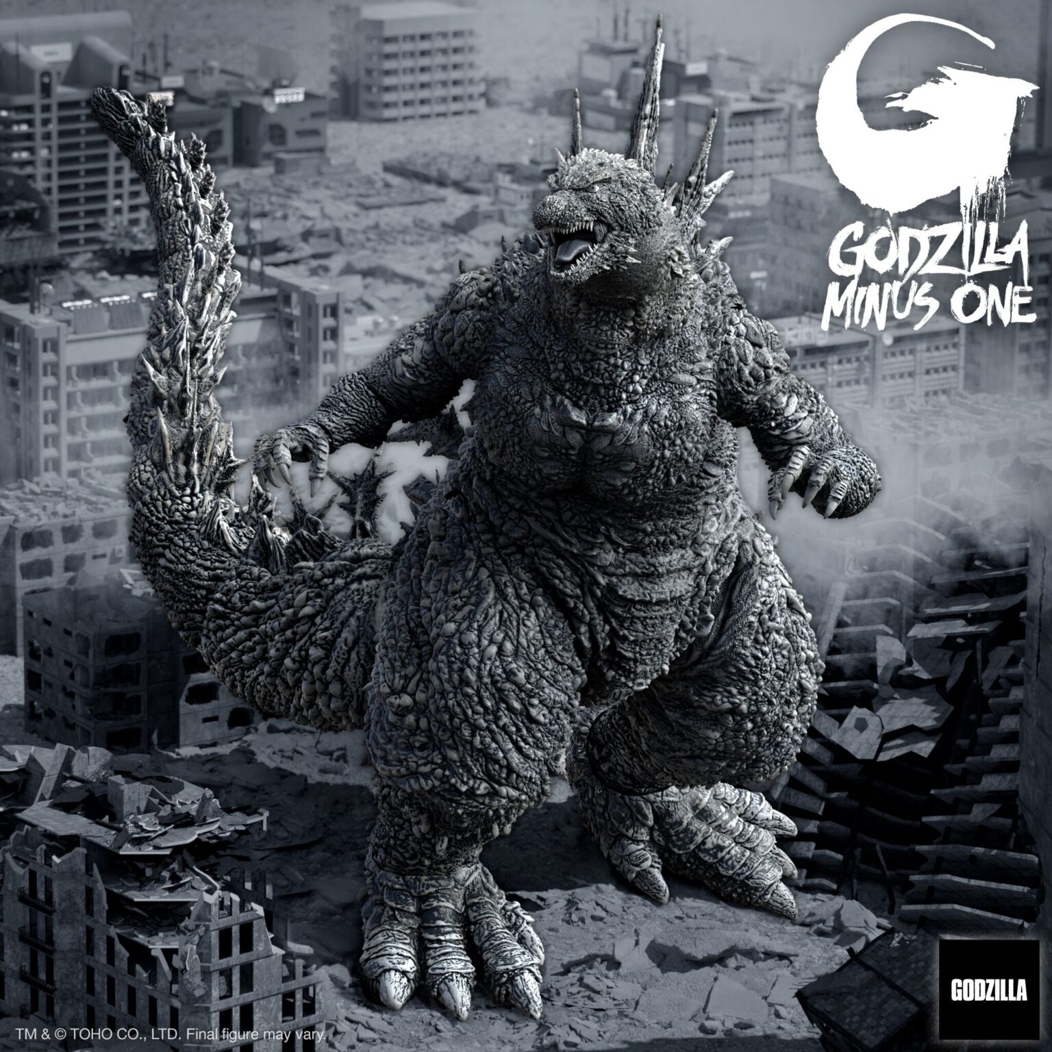 Toho Ultimates Godzilla Minus One Goes Minus Color Courtesy Of Super7 ...